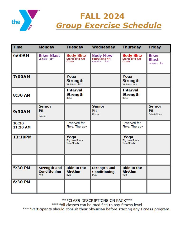 Group Exercise | Southwestern Montana Family YMCA